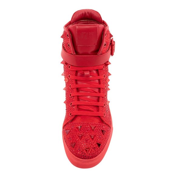 Jump | Shoes | Mens J75 By Jump Soros Red High Top Sneakers | Poshmark